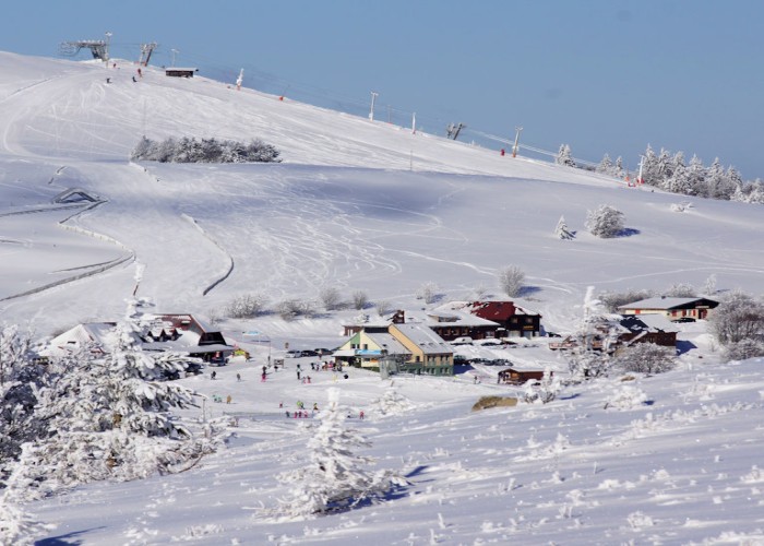 Markstein Grand-Ballon, Ski, Informationen und Schneedecke